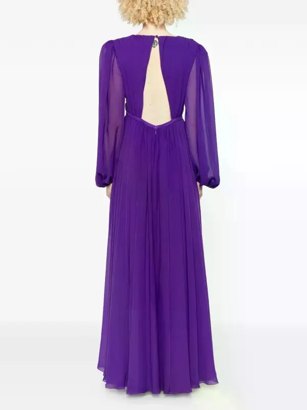Pinko Pelagos V-neck Maxi Dress