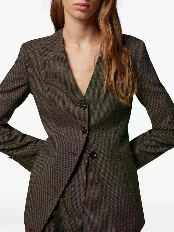 Paul Smith Buttoned Wool Blazer