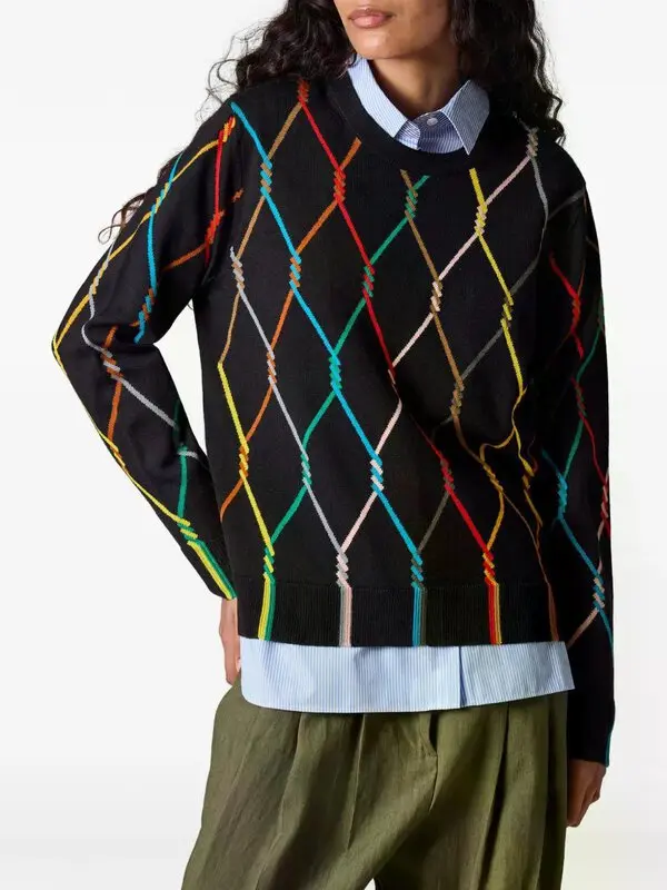 Paul Smith Diamond-pattern Sweater
