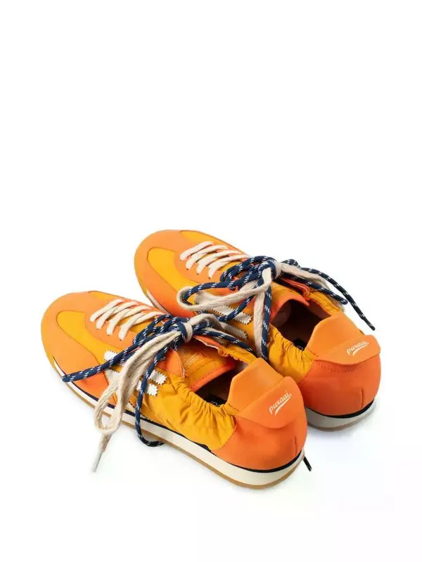 PURAAI Lace-up Fastening Sneakers - Orange