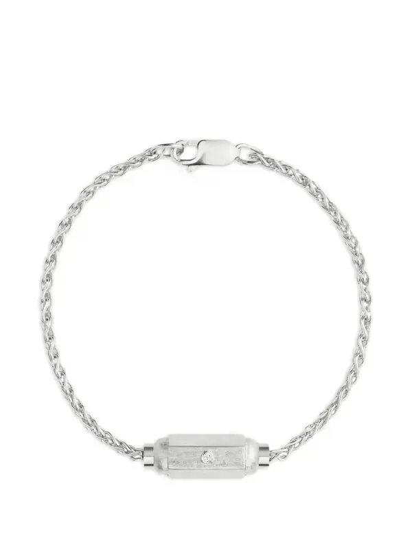 MARIE LICHTENBERG 18k White Gold Diamond Embellished Bracelet - Silver