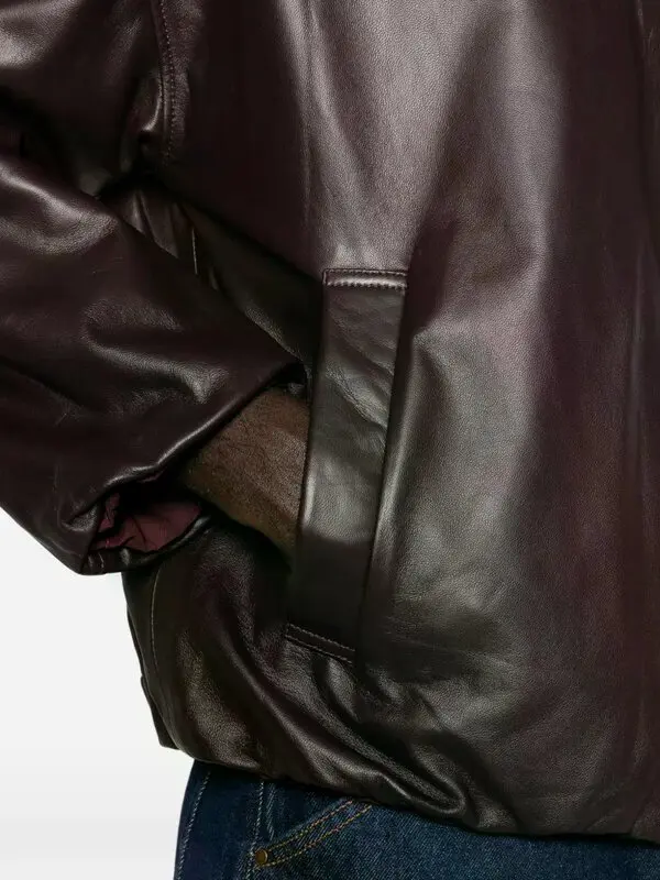 ARMA Leather Zip-up Jacket