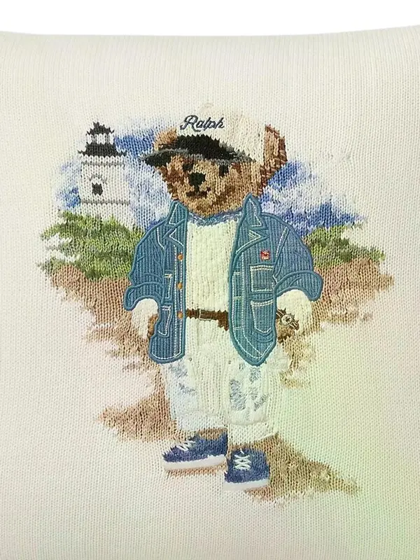 Ralph Lauren Sea Bear Graphic Cushion