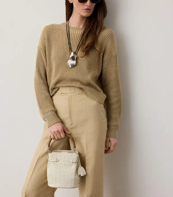 Ralph Lauren Small Leather The Bucket Bag