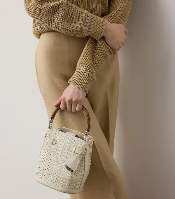 Ralph Lauren Small Leather The Bucket Bag