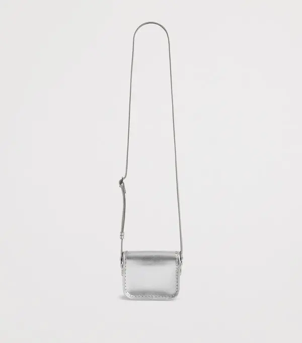 Bonpoint Metallic Leather Lani Shoulder Bag
