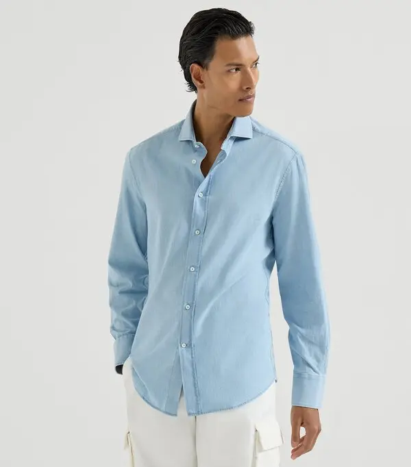 Brunello Cucinelli Denim Shirt