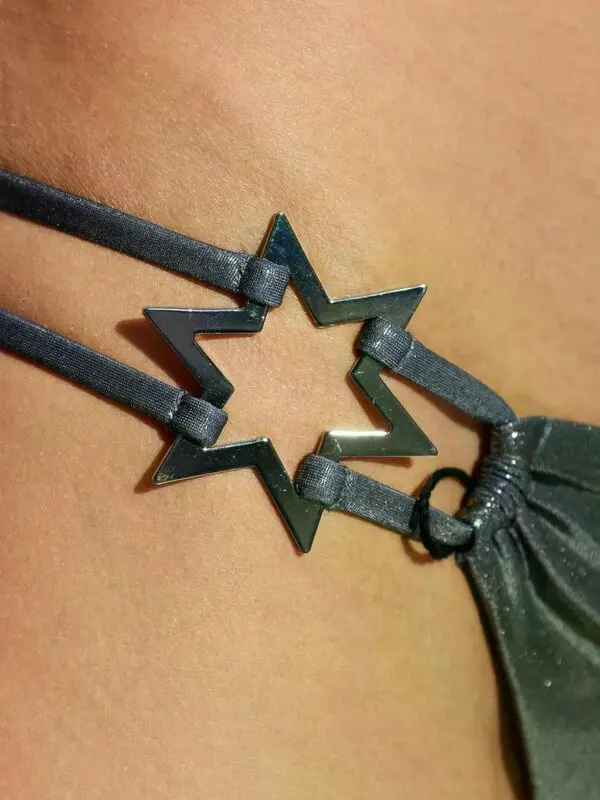 MISBHV Star-embellished Bikini Bottoms