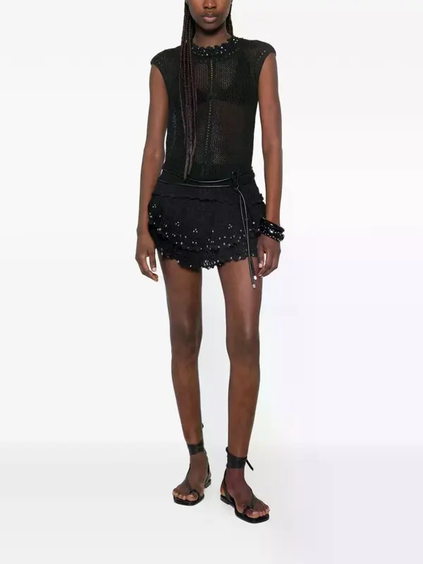 Isabel Marant Étoile Beaded Mini Skirt