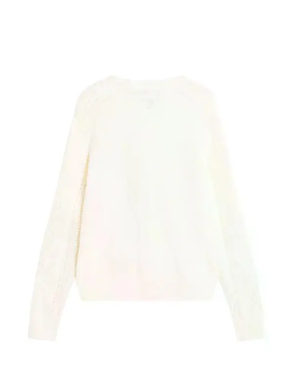 Maison Kitsuné Cable Knit V-neck Cardigan