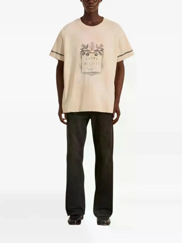 FOUND Printed Short-sleeve T-shirt