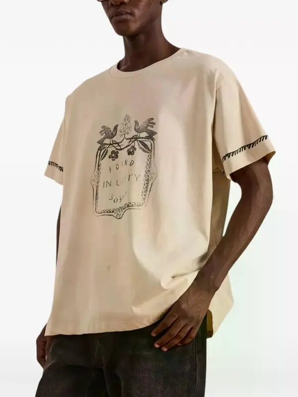 FOUND Printed Short-sleeve T-shirt