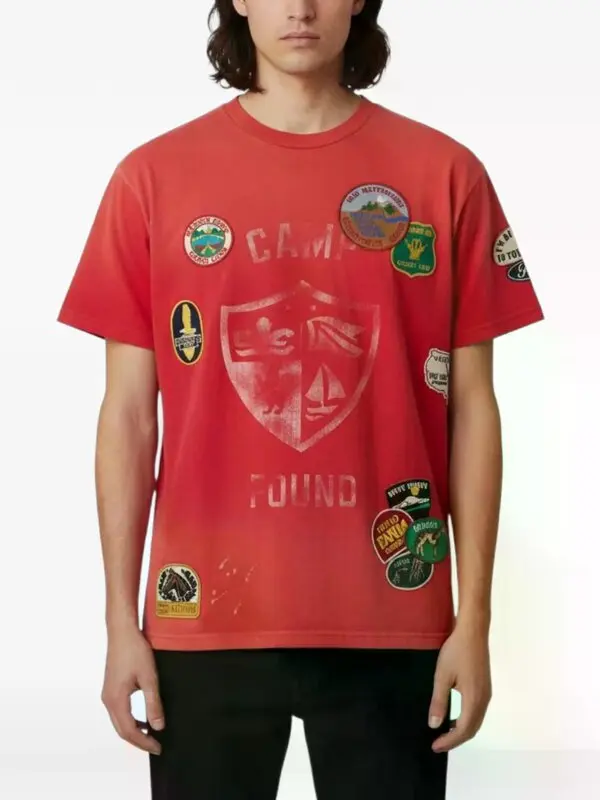 FOUND Embroidered Patches T-shirt