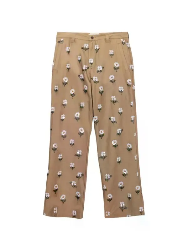HONOR THE GIFT Beaded Flower Trousers