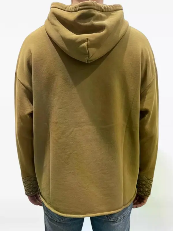 FOUND Embroidered Border Hoodie