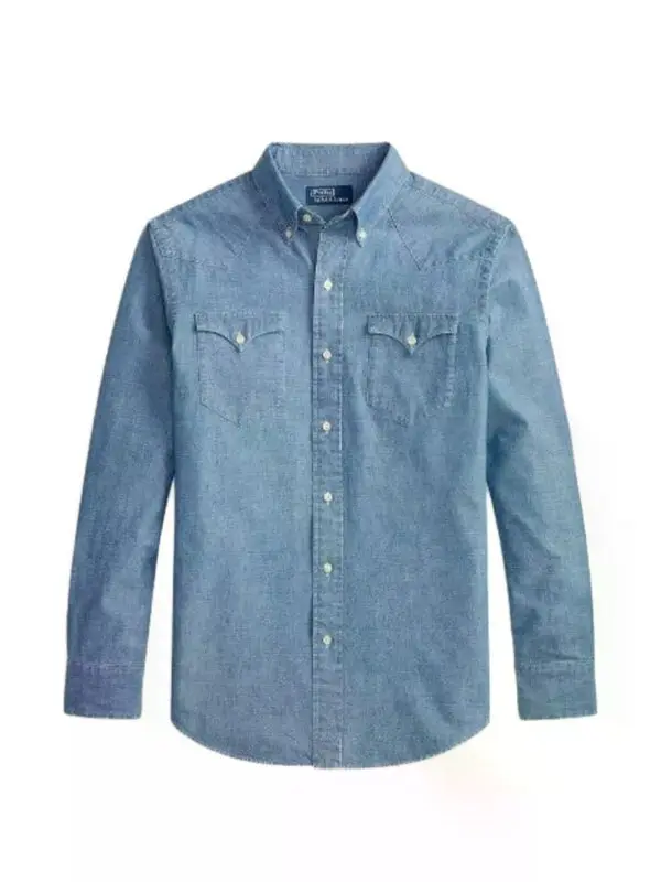 Polo Ralph Lauren Buttoned-pocket Denim Shirt