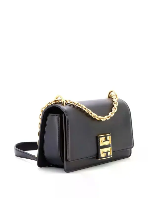 Givenchy 4g Cube Chain Top Handle Small Shoulder Bag - Black