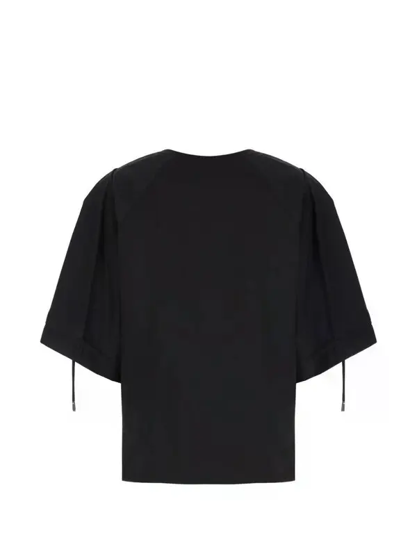 Max Mara Tie-detail Blouse - Black