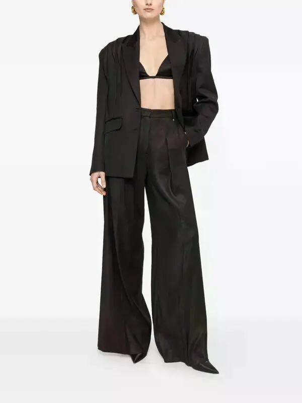 NISSA Oversized Pleated Blazer