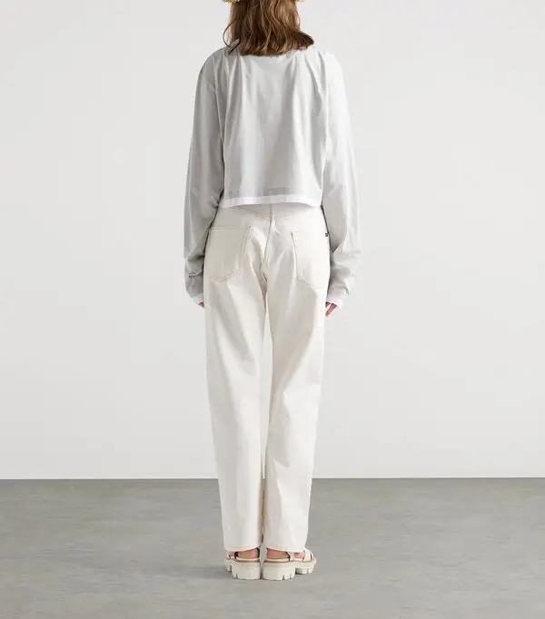 Prada Layered Long-sleeve T-shirt - Grey