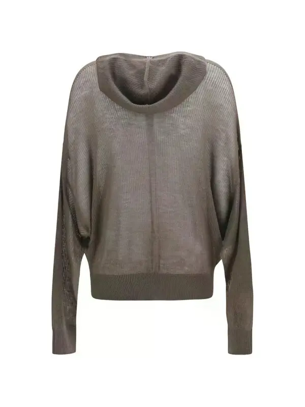 Rick Owens Hooded Knitwear