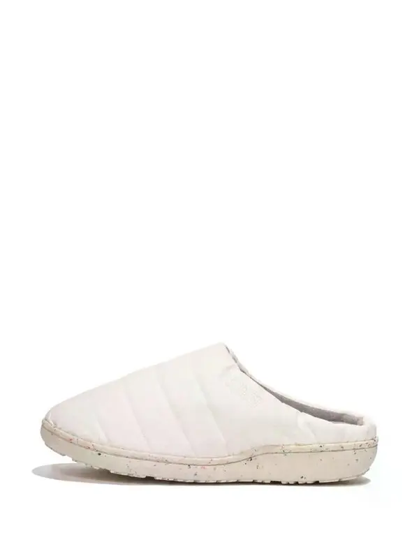 SUBU Quilted Slip-on Slippers - Neutrals