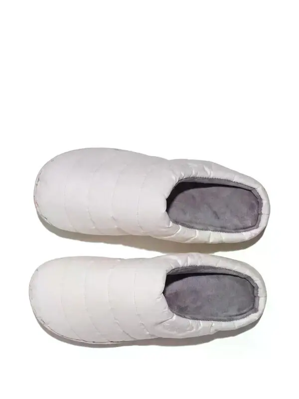 SUBU Quilted Slip-on Slippers - Neutrals