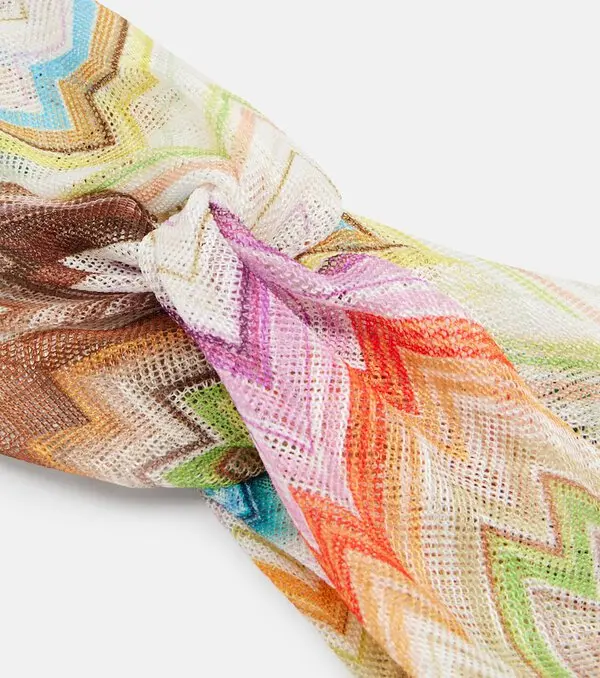 Missoni Zigzag Patterned Headband
