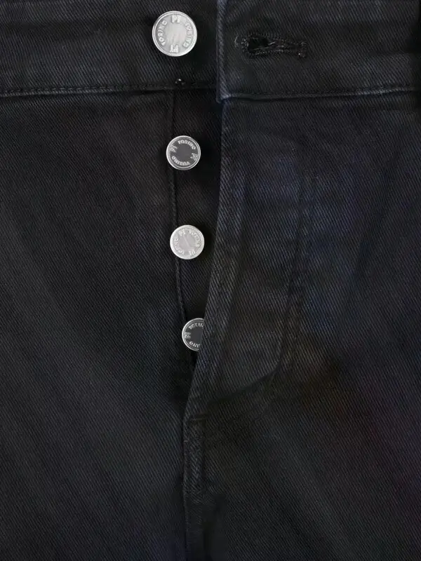 PT TORINO Straight Leg Jeans - Black