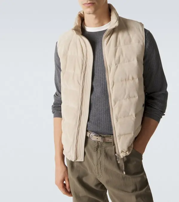 Brunello Cucinelli Ribbed-knit Cotton Crewneck Sweater