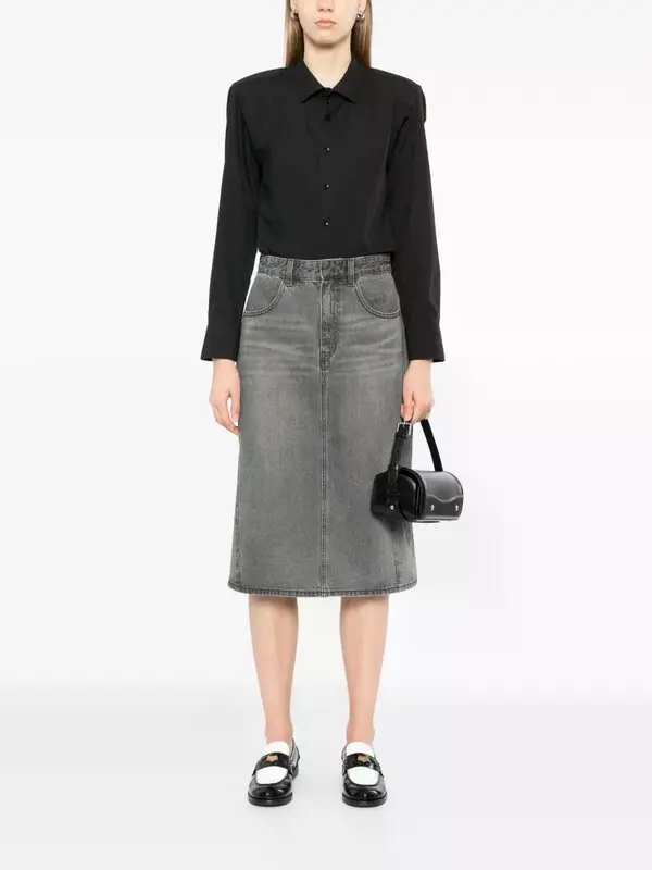 JNBY Denim Midi Skirt
