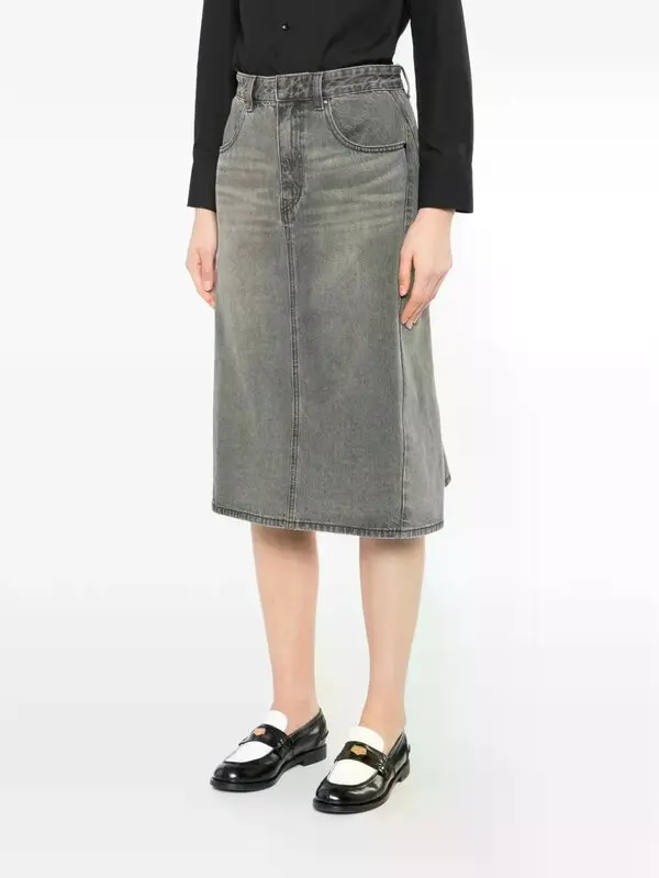 JNBY Denim Midi Skirt