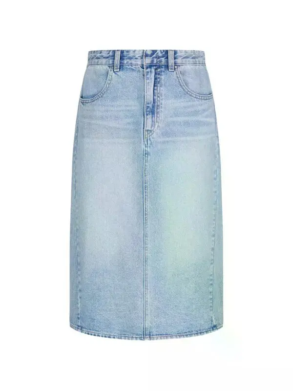 JNBY Sky Denim Midi Skirt - Blue