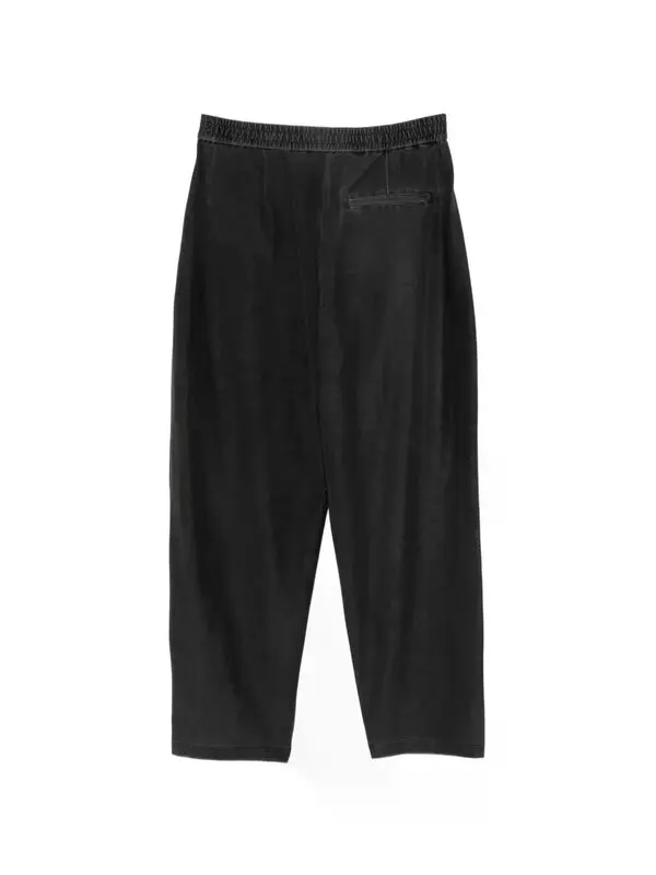 CROQUIS Comfort-fit Carrot Trousers - Black