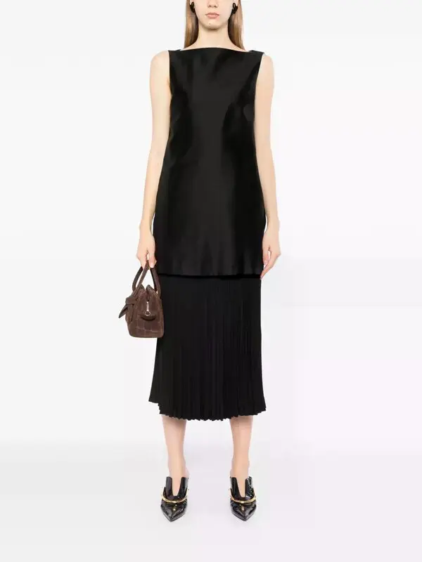 LESS Layered A-line Dress