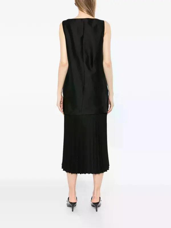 LESS Layered A-line Dress