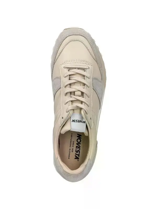 Novesta Panelled Lace-up Sneakers