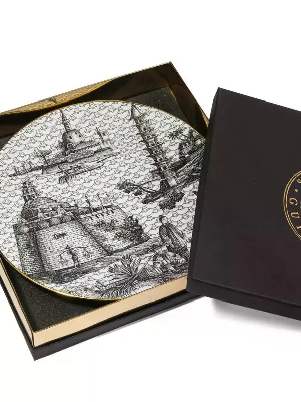 SIMONE GUIDARELLI HOME Oriental Dream Dinner Plate