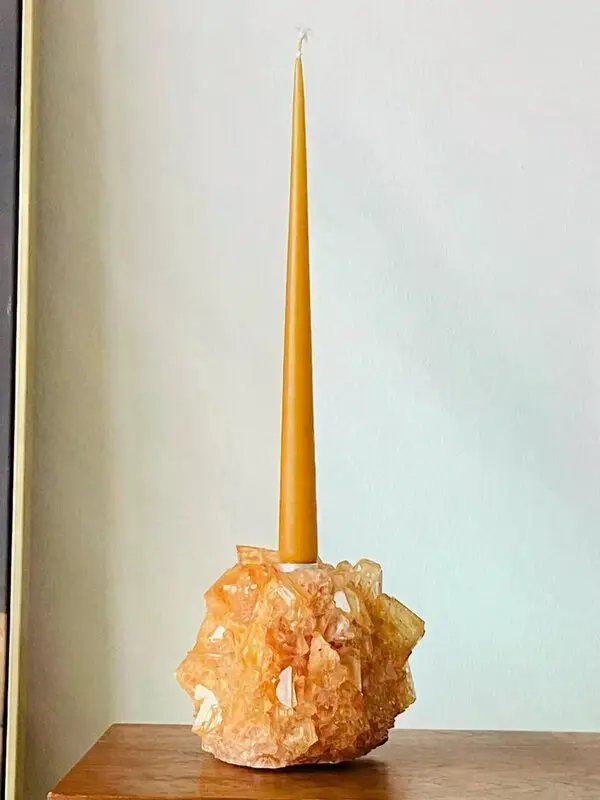 MINERAL SERIES Crystal Candlestick Holder