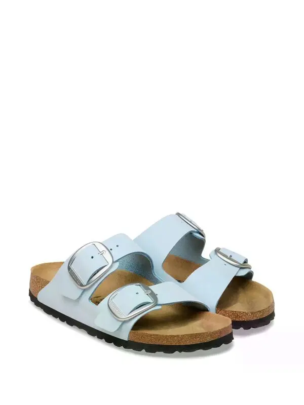 BIRKENSTOCK Arizona Leather Flat Sandals With Buckles