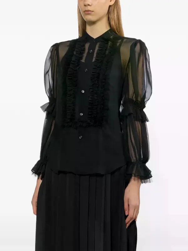 Noir Kei Ninomiya Ruffled Blouse