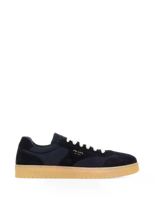 Prada Panelled Sneakers - Blue