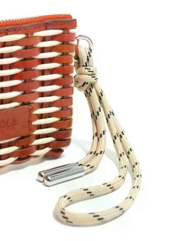 Bimba Y Lola Woven Cord Wallet