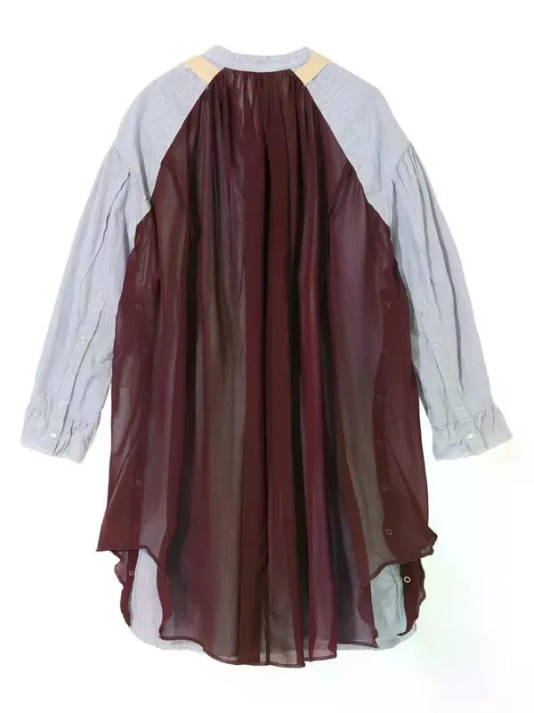 Undercover Pinstripe Ruffled Blouse