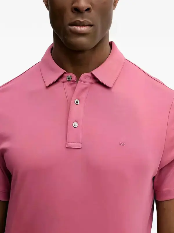 Michael Kors Buttoned Short-sleeve Polo Shirt