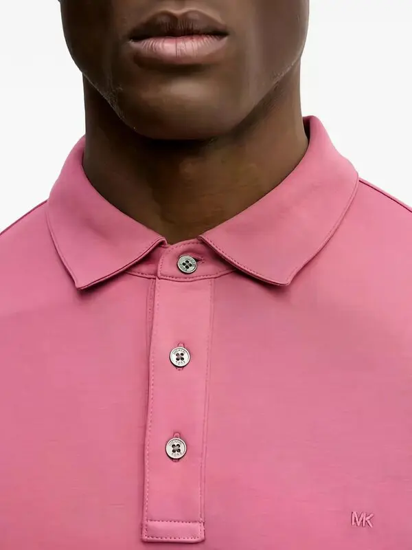 Michael Kors Buttoned Short-sleeve Polo Shirt