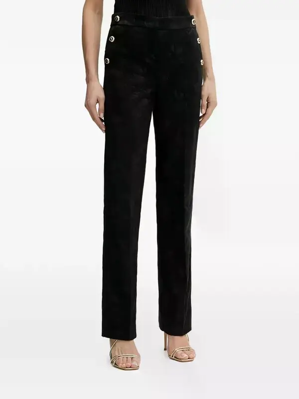 MORGAN Button-embellishment Trousers