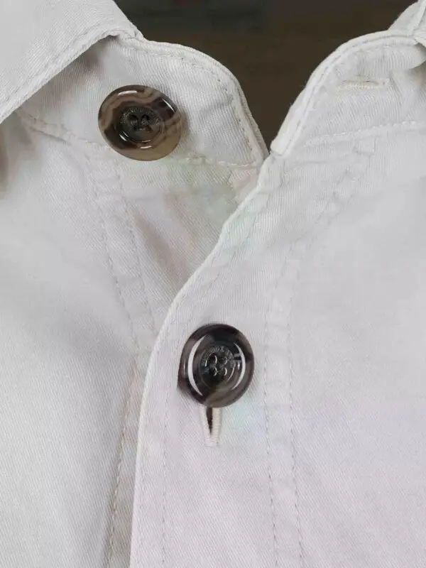 RICHARD J. BROWN Buttoned Pocket Overshirt - Neutrals