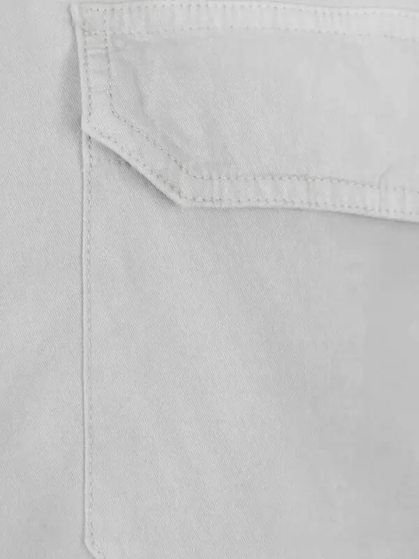 RICHARD J. BROWN Buttoned Pocket Overshirt - Neutrals