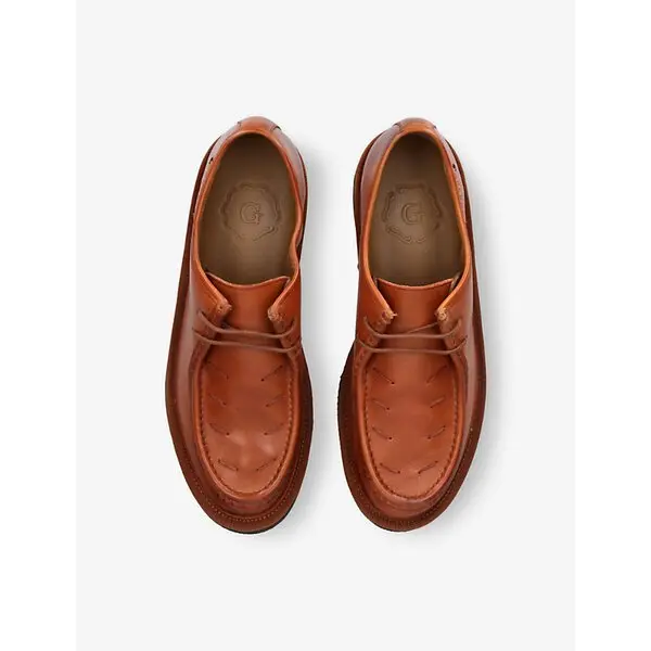 Grenson Hubert Leather Derby Shoes